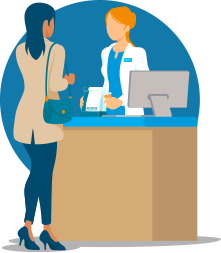 A variety of medical deductible plan options with embedded vision and pharmacy